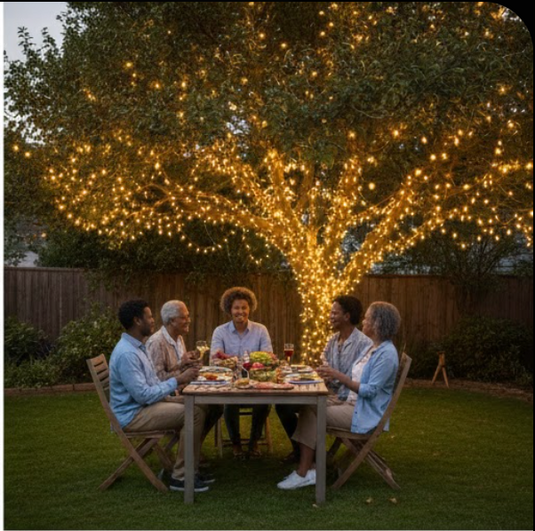 Luces Navideñas Con Luz Solar 🎄 20 Metros – Century Home CL